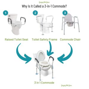 Best Bedside Commodes for Elderly (& Seniors with Limited Mobility)