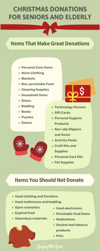 Gifts of Generosity: Helpful Christmas Donations for Seniors
