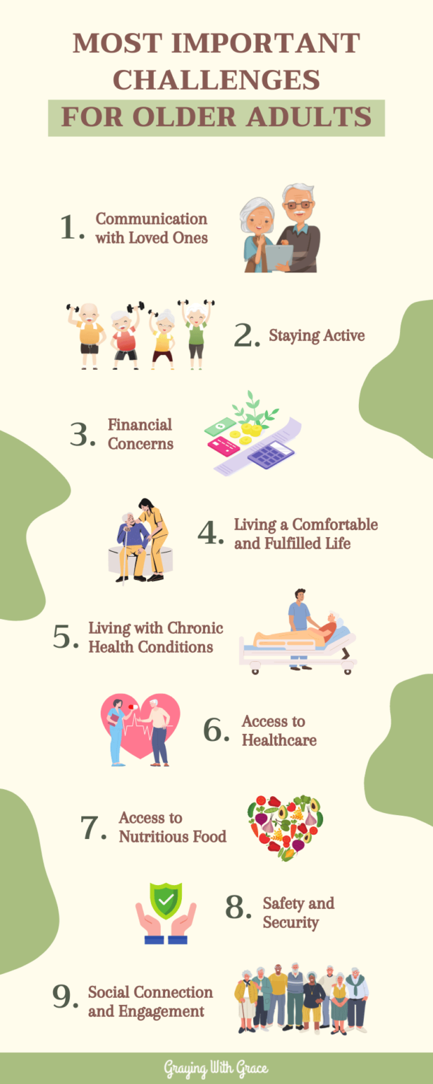 Overcoming the Struggles of Aging: 9 Challenges Facing the Elderly