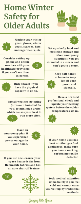 Winter Safety Tips for Seniors: Staying Safe and Warm in the Coldest Months