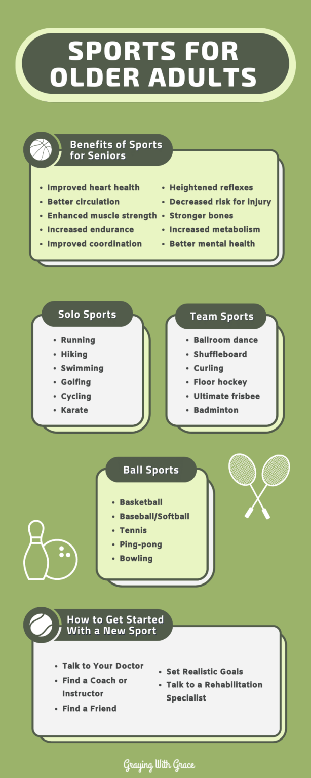 17 Therapist-Recommended Sports for Older Adults (Solo and Team Options)
