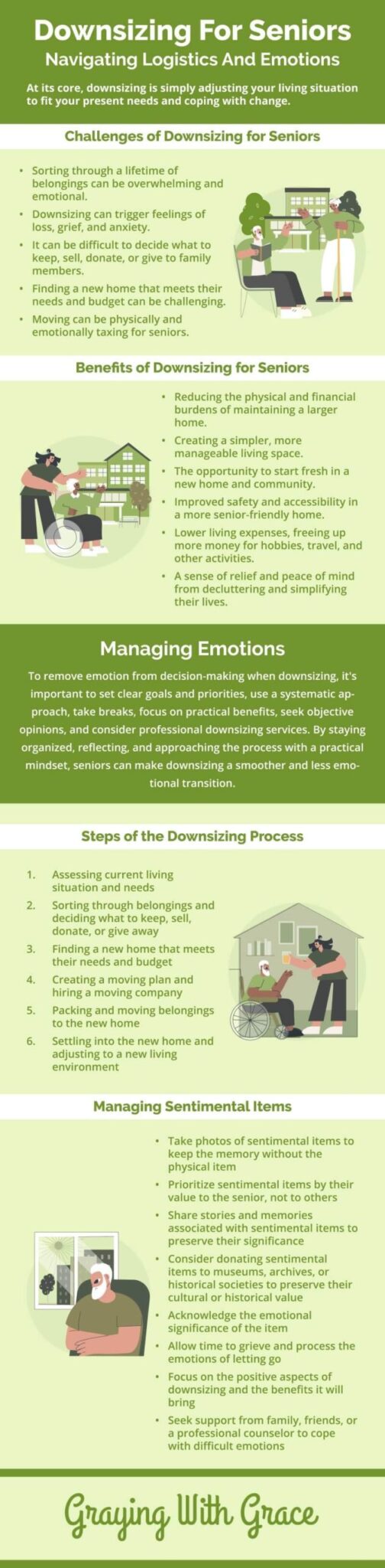 Downsizing For Seniors - Navigating Logistics And Emotions