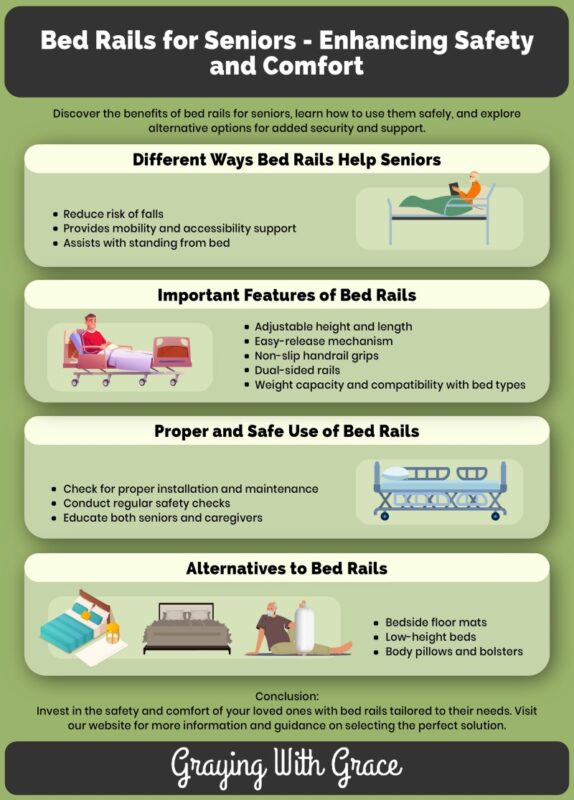 Best Bed Rails for Seniors & Elderly: A Secure Sleep Solution – Graying ...