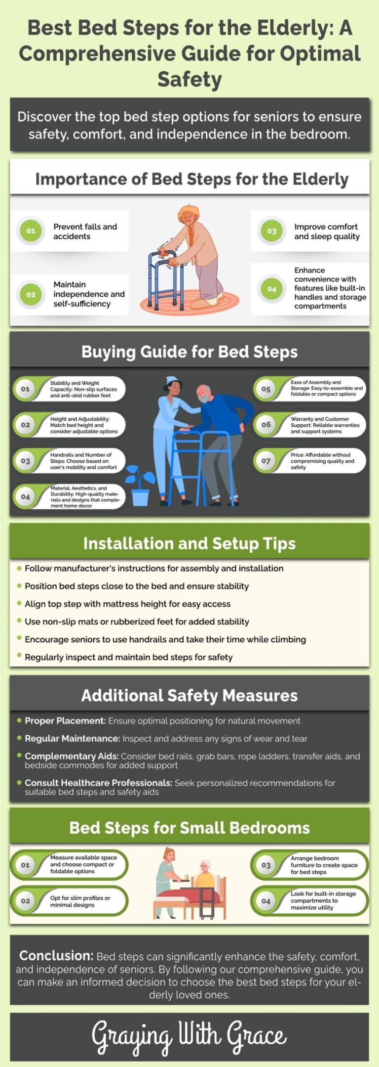 Best Bed Steps for the Elderly: A Comprehensive Guide for Optimal Safety