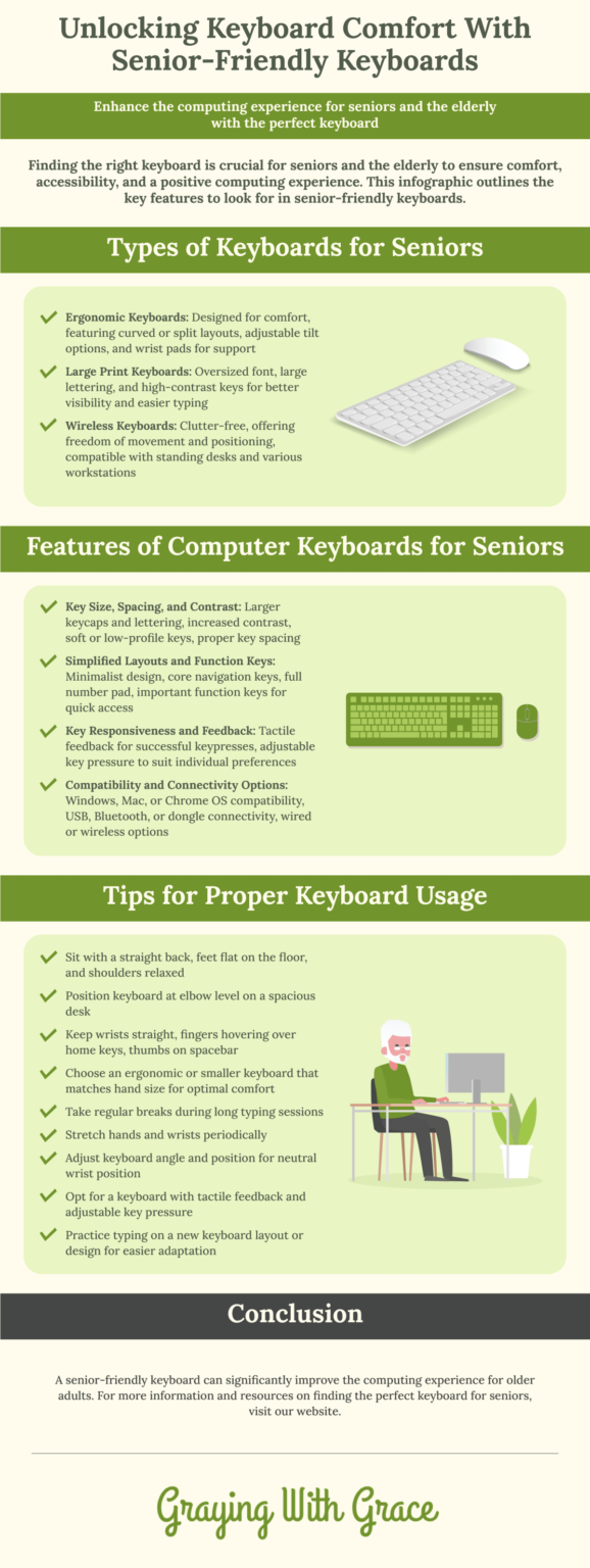 Best Computer Keyboards for Seniors: Typing Made Easy