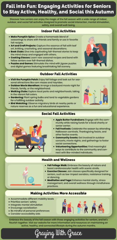 Enjoy the Fall Season: 30 Fun Activity Ideas for Seniors