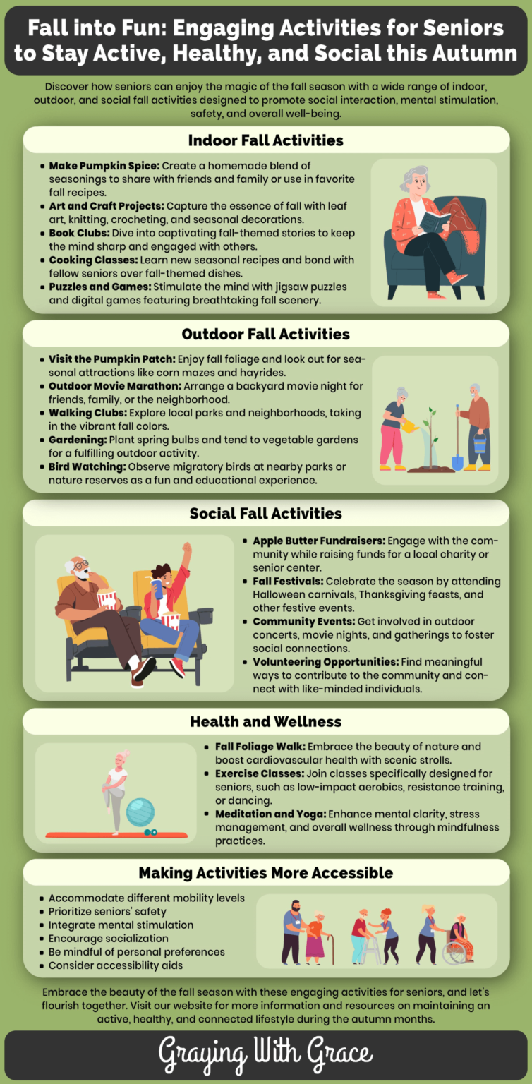 Enjoy the Fall Season: 30 Fun Activity Ideas for Seniors