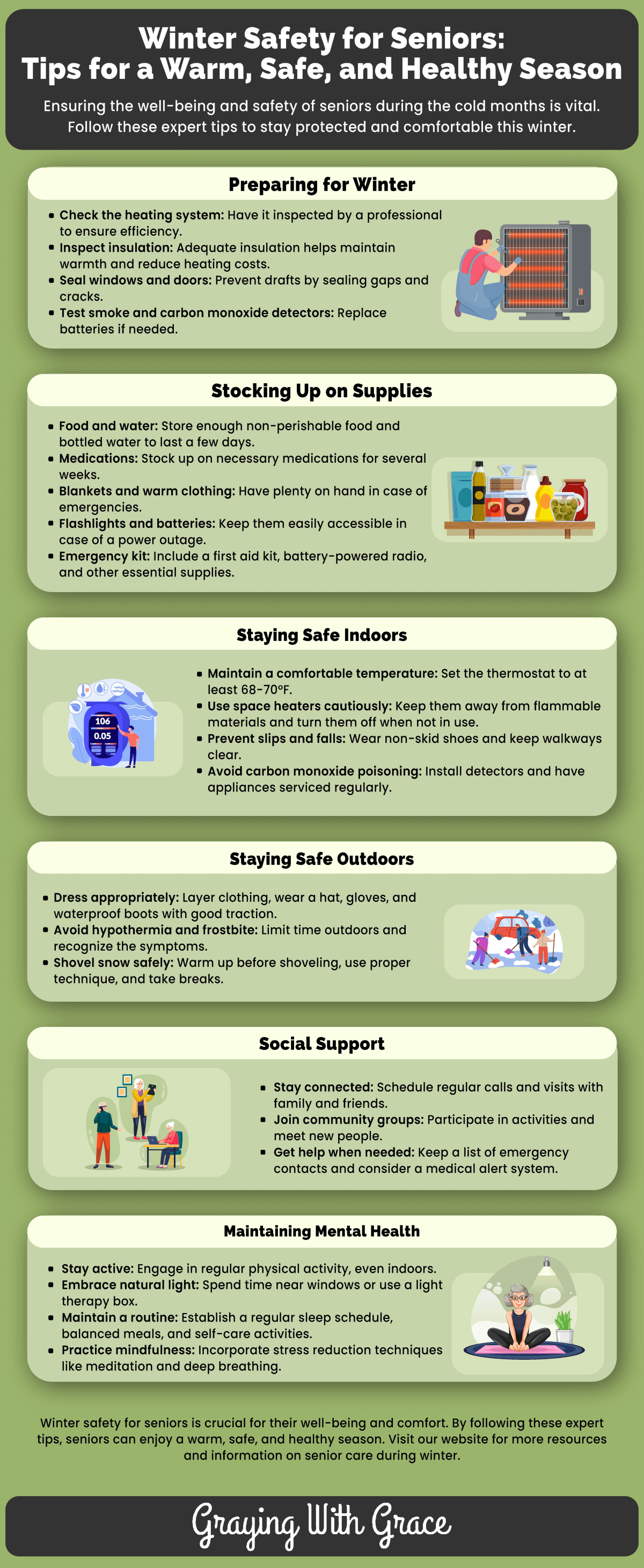 Winter Safety Tips for Seniors: Cold Weather Confidence for the Elderly