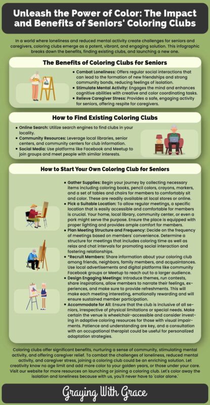 Use the Power of Senior Coloring Clubs to Rediscover Joy and Connection