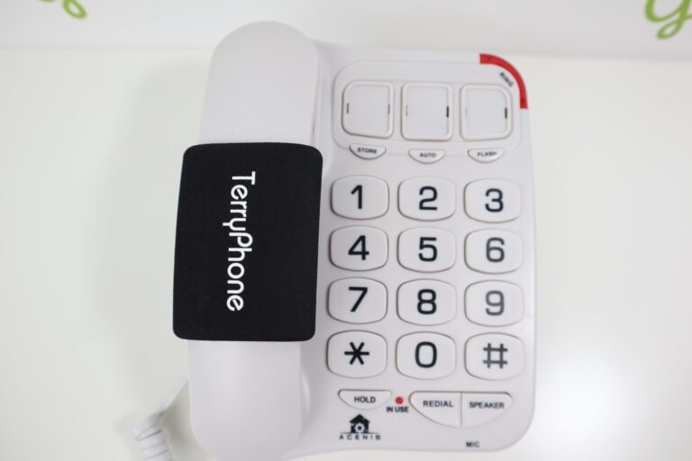 Acenis Big Button Phone: A Simple Landline Phone for Seniors