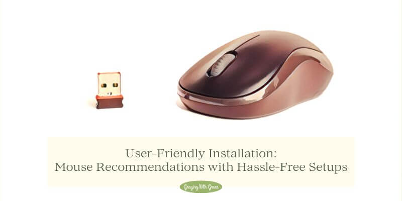 Easy-to-Use Mice for Seniors to Empower Digital Connectivity