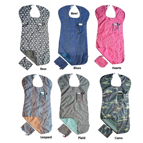 Stylish Bibs for Adults, Seniors, & Elderly