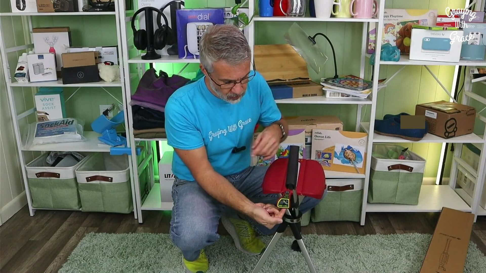 The Ta-Da Chair: A Multipurpose Cane With A Hidden Twist