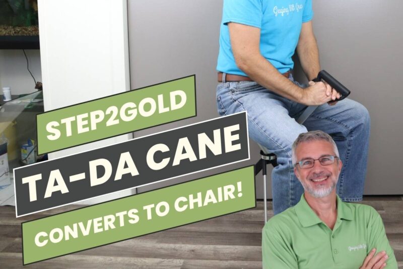 The Ta-Da Chair: A Multipurpose Cane With A Hidden Twist
