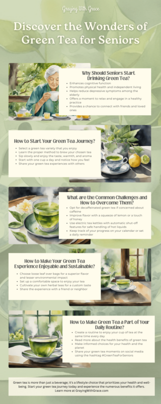 Enhancing Health and Happiness for Older Adults with Green Tea