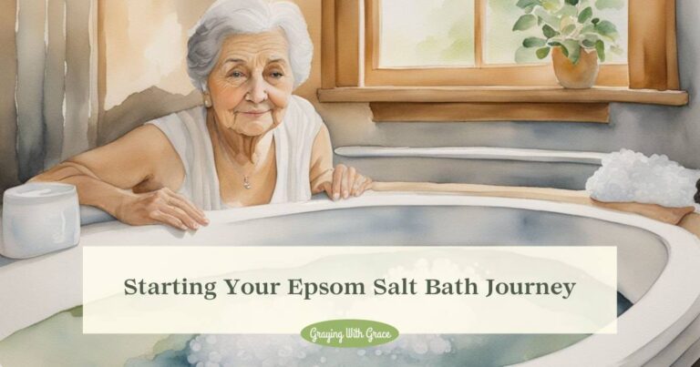 A Warm Bath Solution: Easing Senior Discomfort with Epsom Salts