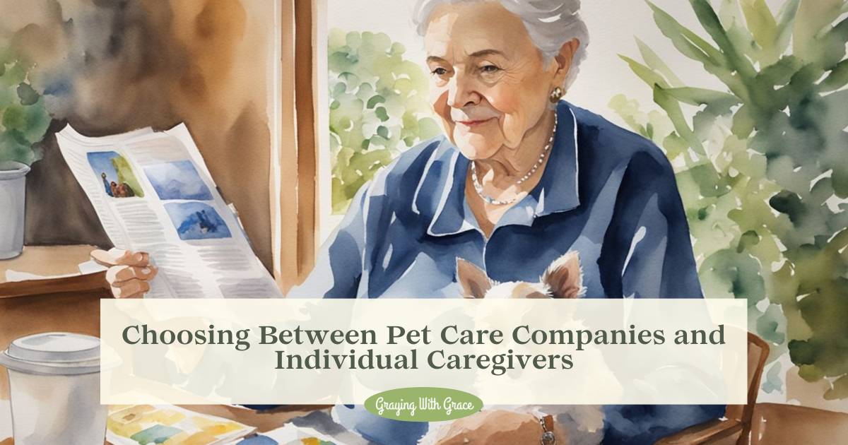 How In-Home Pet Care Benefits Seniors and Eases the Burden