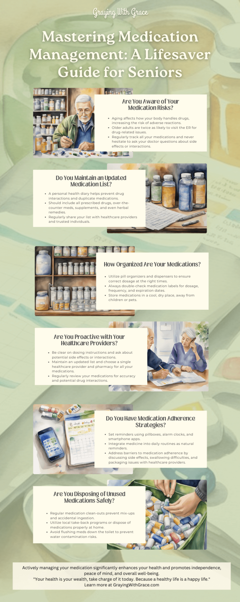 Easing the Medication Management Burden: Empowering Strategies for Seniors