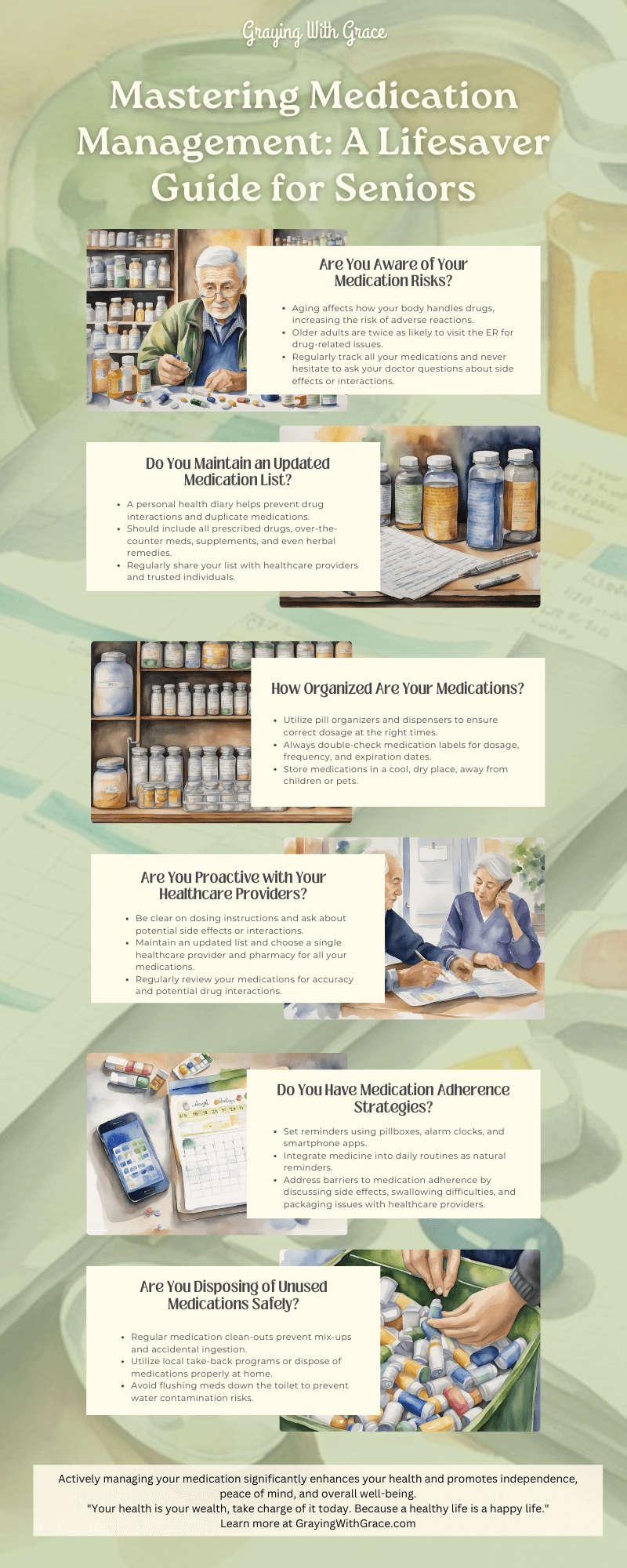 Easing the Medication Management Burden: Empowering Strategies for Seniors