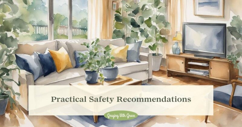 A Senior-Friendly Living Room: A Guide to Balancing Safety and Comfort