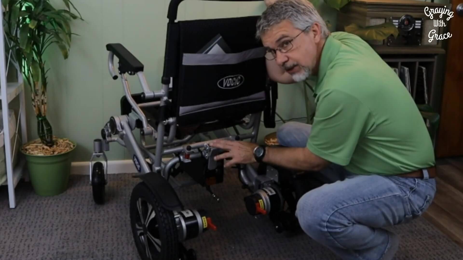 The VOCIC Power Wheelchair: Freedom of Portable Mobility – Graying With ...
