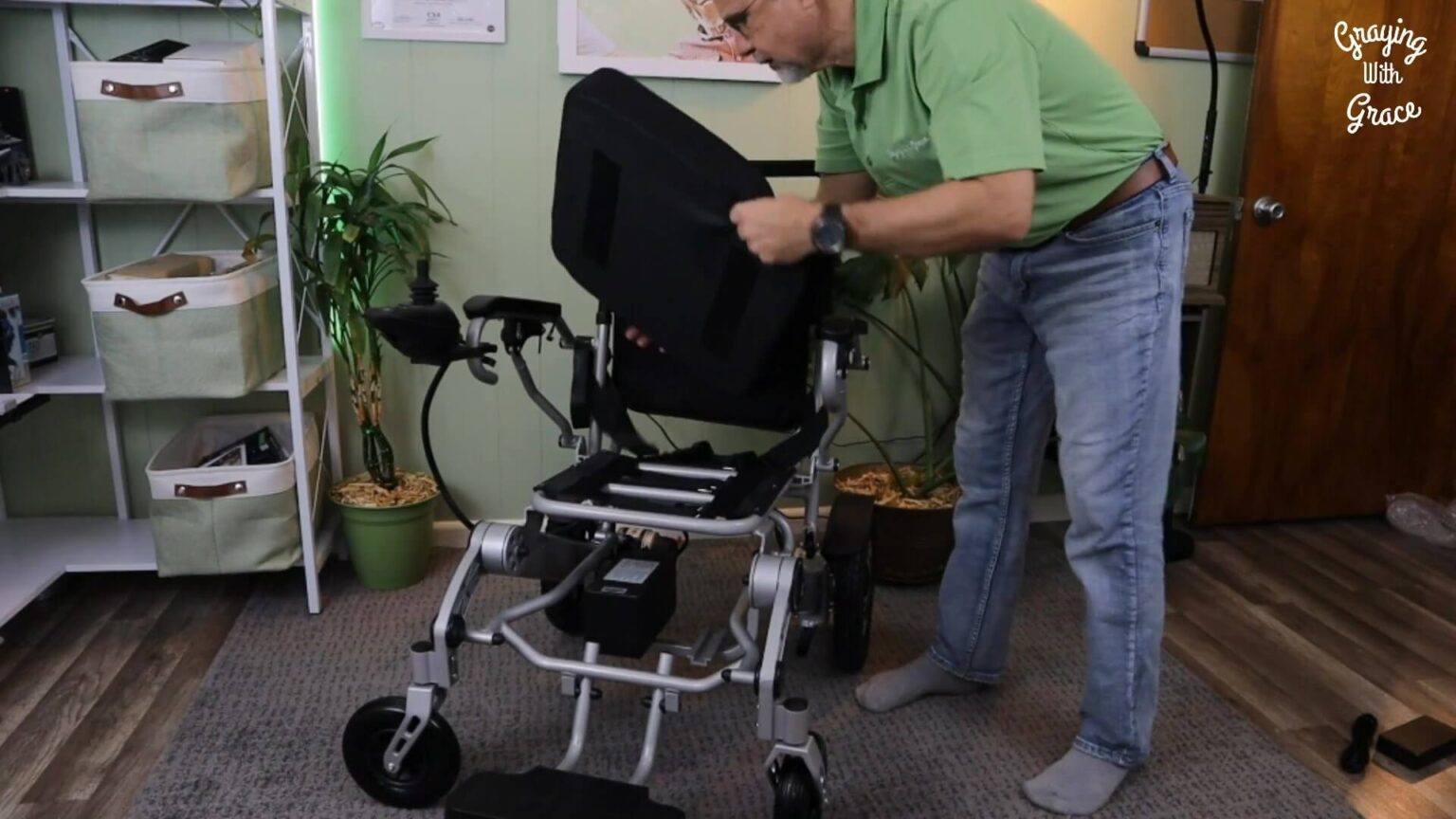 The VOCIC Power Wheelchair: Freedom of Portable Mobility – Graying With ...