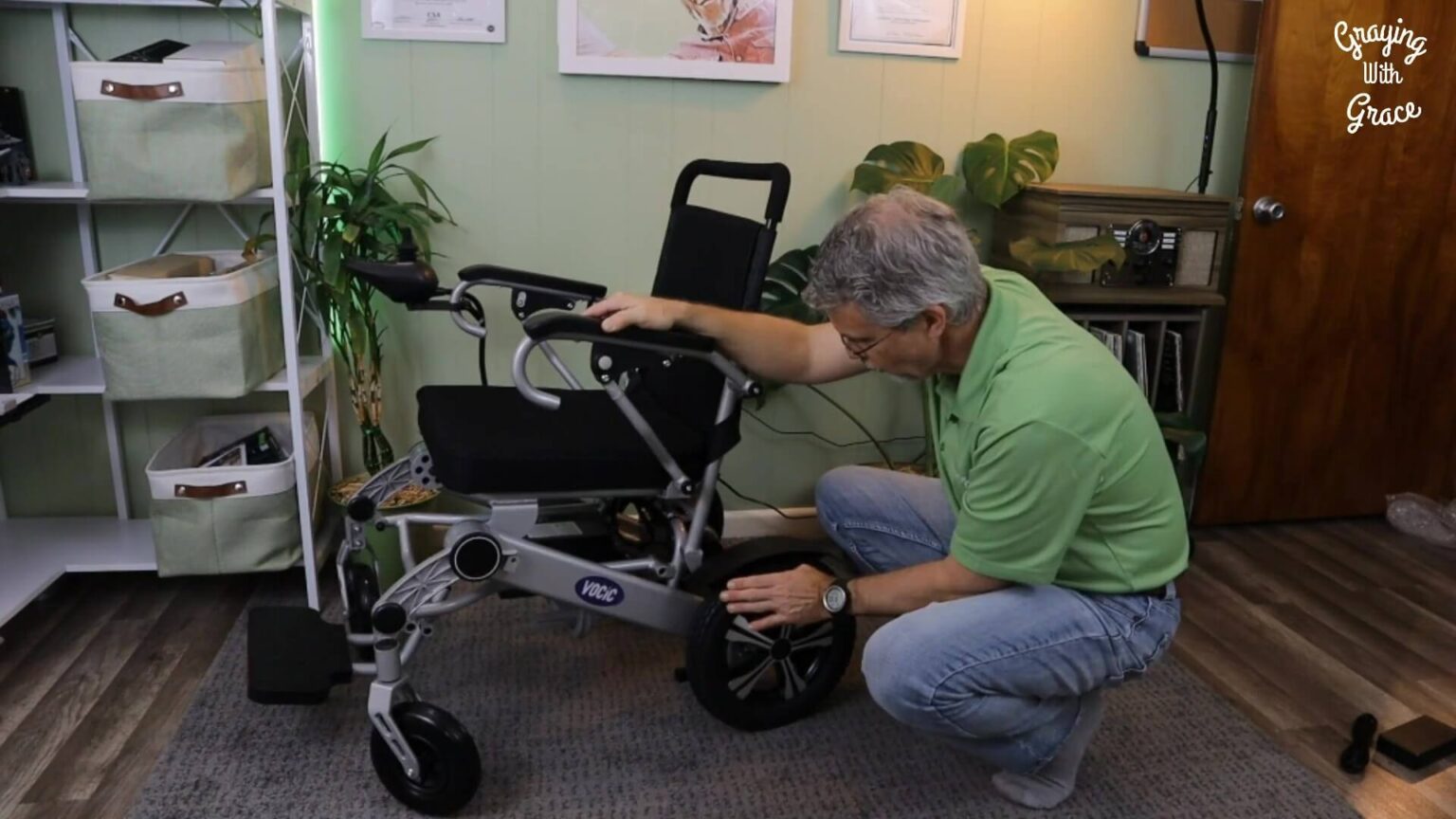 The VOCIC Power Wheelchair: Freedom of Portable Mobility – Graying With ...
