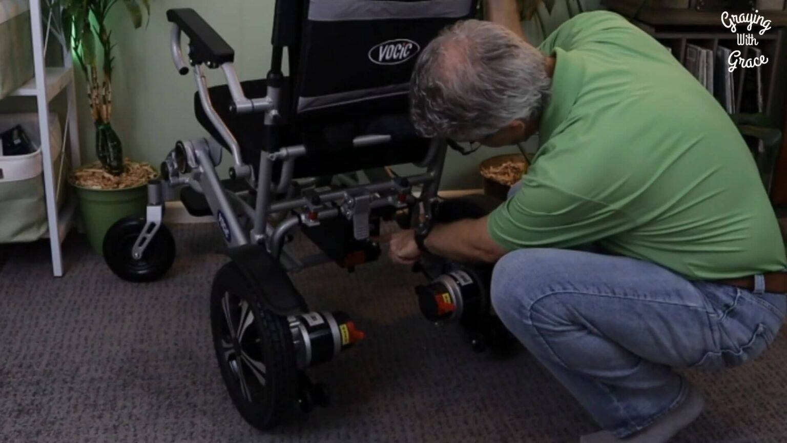 The VOCIC Power Wheelchair: Freedom of Portable Mobility – Graying With ...