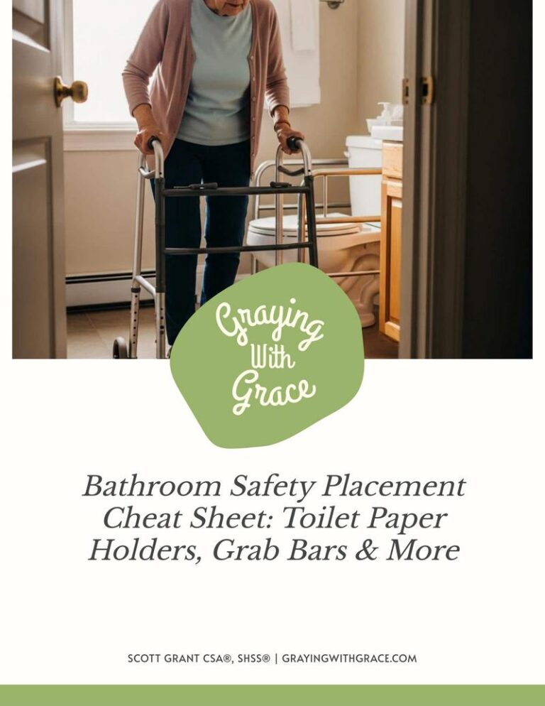 Bathroom Safety Placement Cheat Sheet: Toilet Paper Holders, Grab Bars ...
